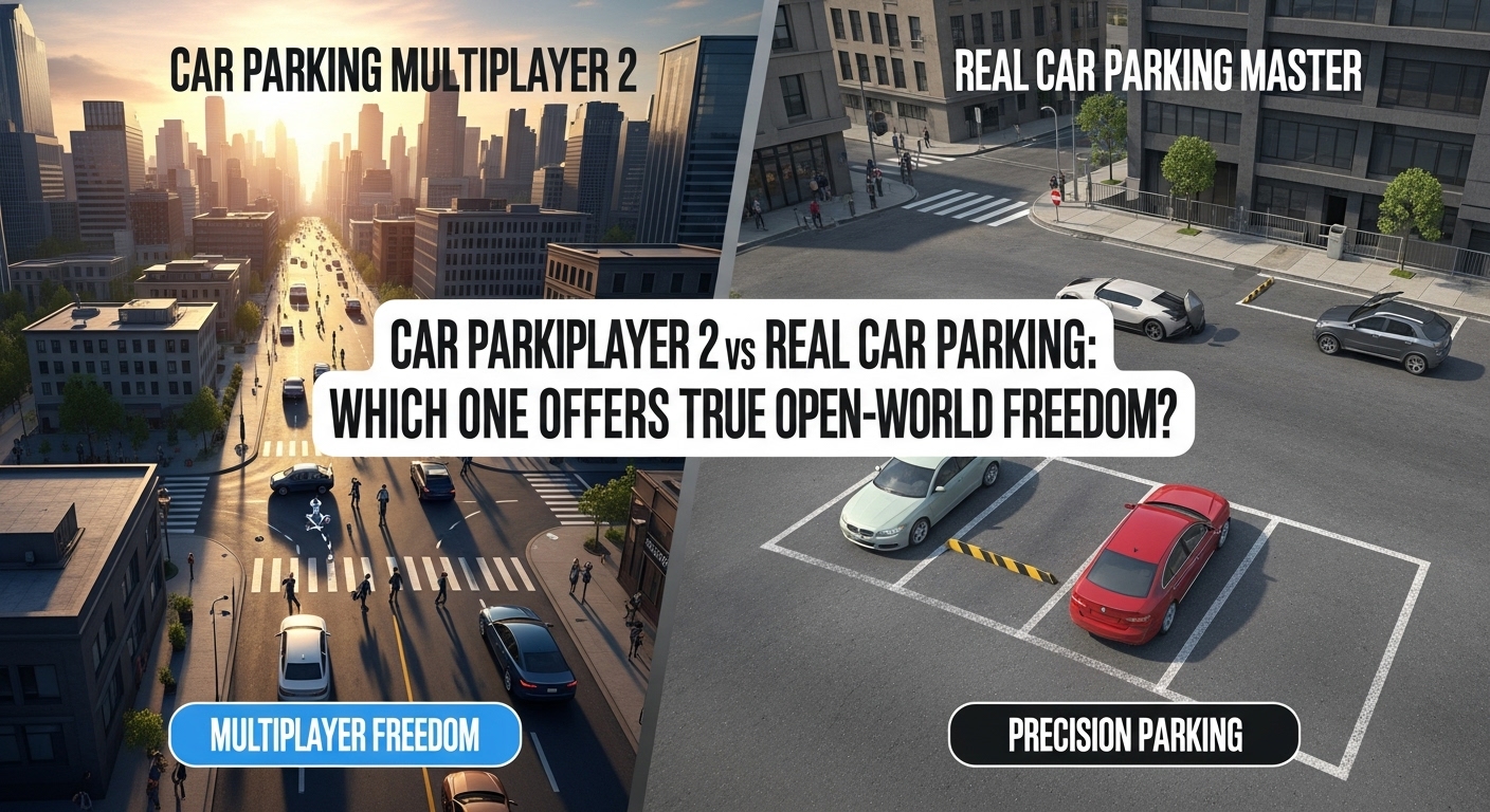 Car Parking Multiplayer 2 vs Real Car Parking Master 2026
